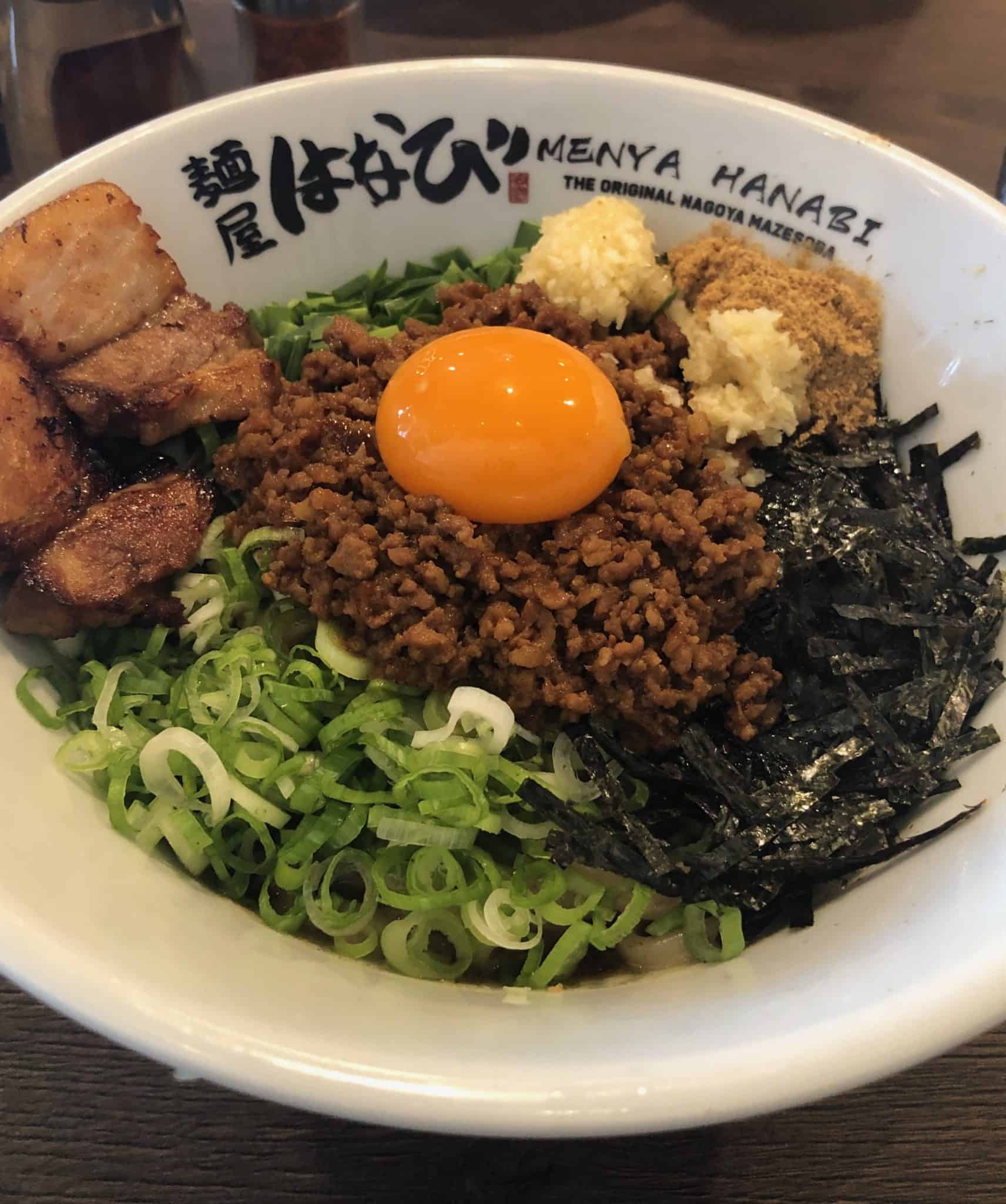 Chashu Nagoya Mazesoba @ Menya Hanabi - Ramen Directory