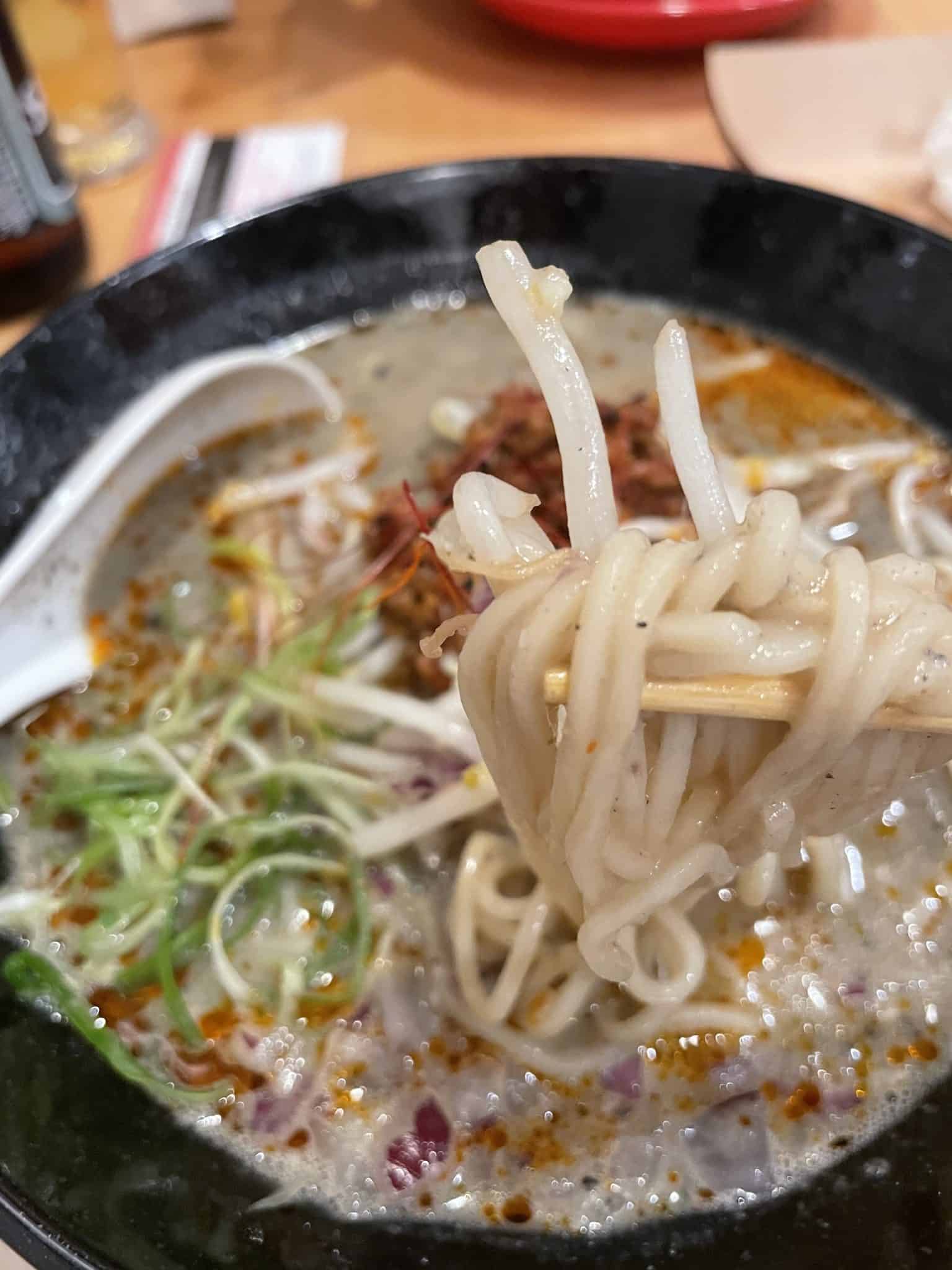 Black Sesame Tantanmen @ Menya Ultra - Ramen Directory