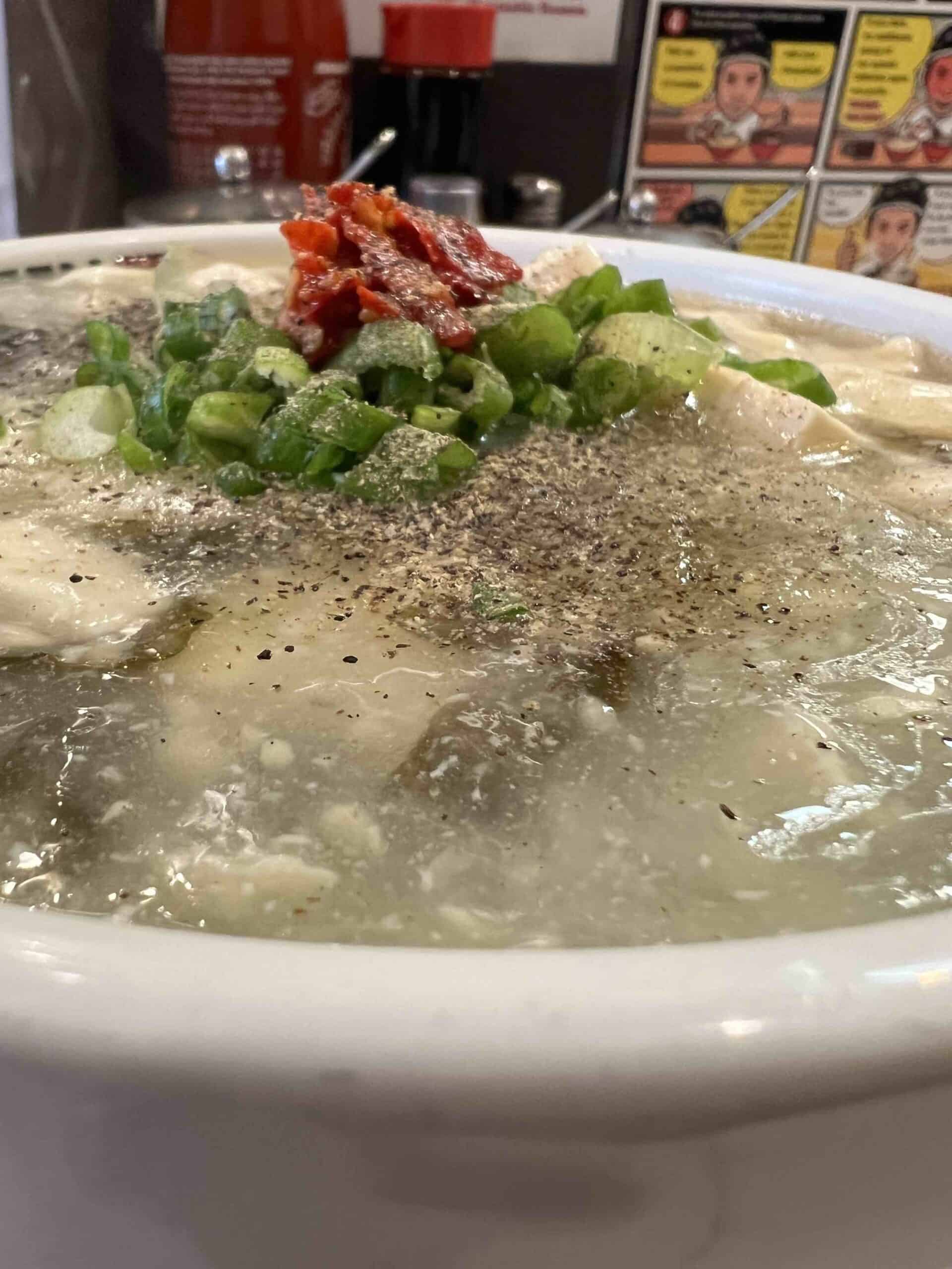 White Mabo Tofu @ Chicago Ramen - Ramen Directory